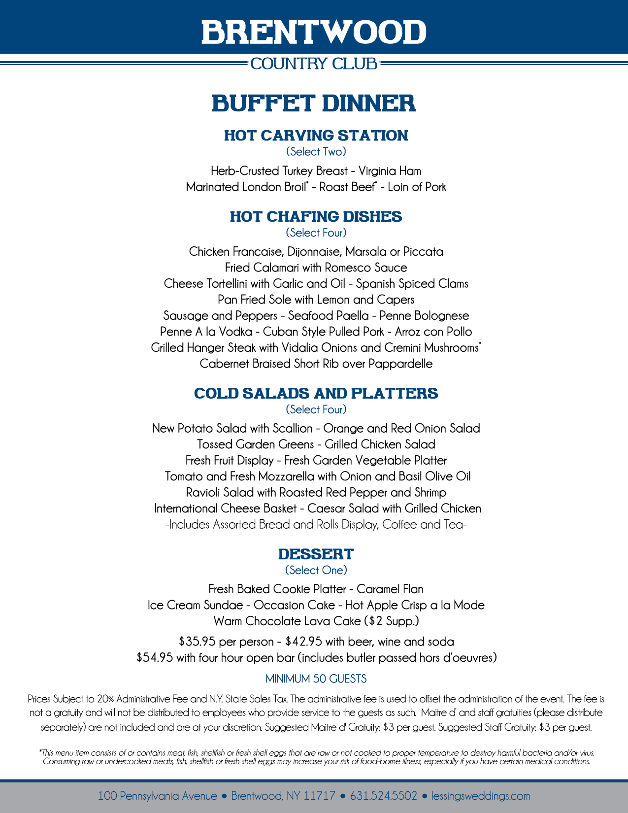 Lessing's - A Tradition of Excellence